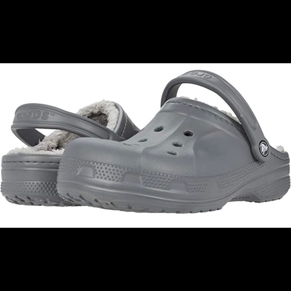 CROCS | Shoes | Nwt Ralen Lined Crocs Slate Grey | Poshmark